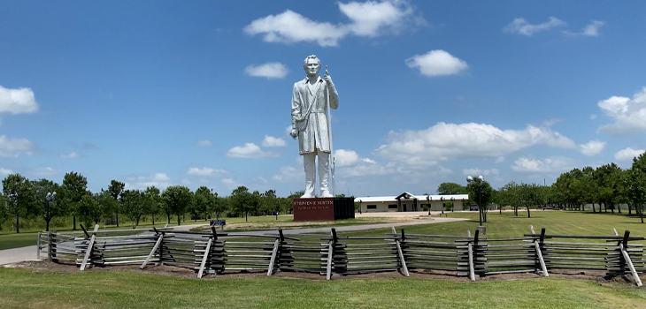 The Texas Bucket List – Stephen F. Austin Statue in Angleton – The ...
