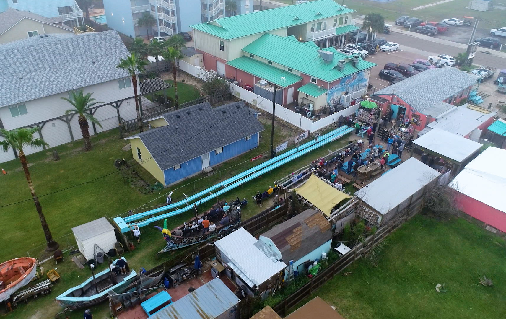 The Texas Bucket List – Belt Sander Races at The Gaff in Port Aransas ...